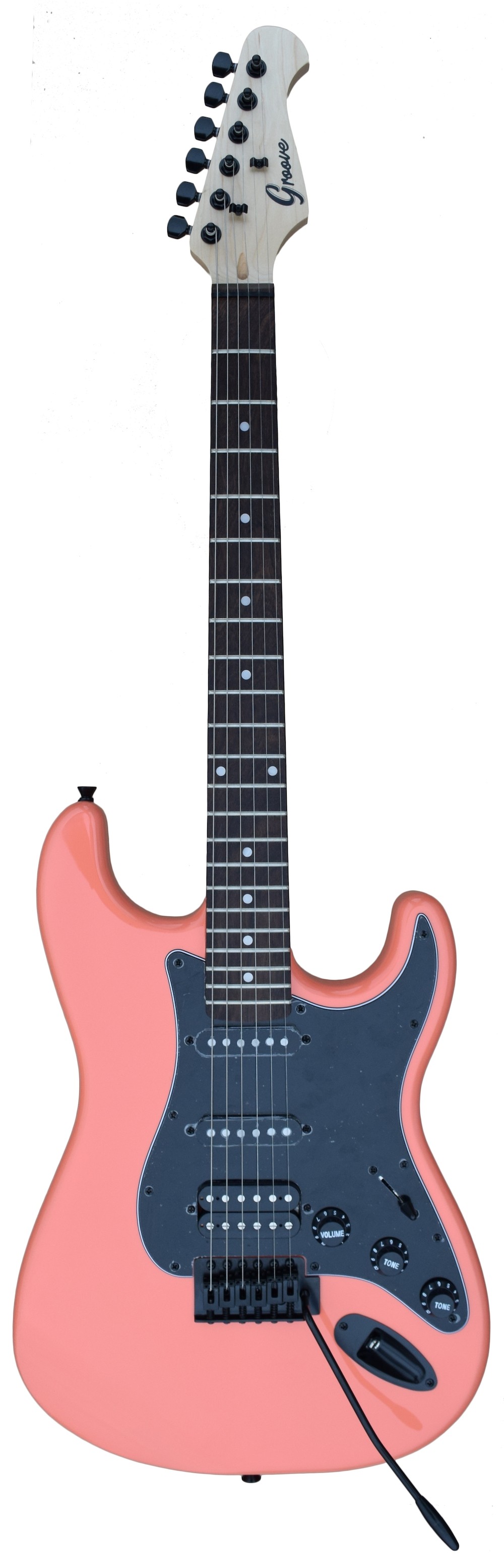 Groove SSH2024 S/S/H Strat-Shaped Electric Guitar - Cora Finish