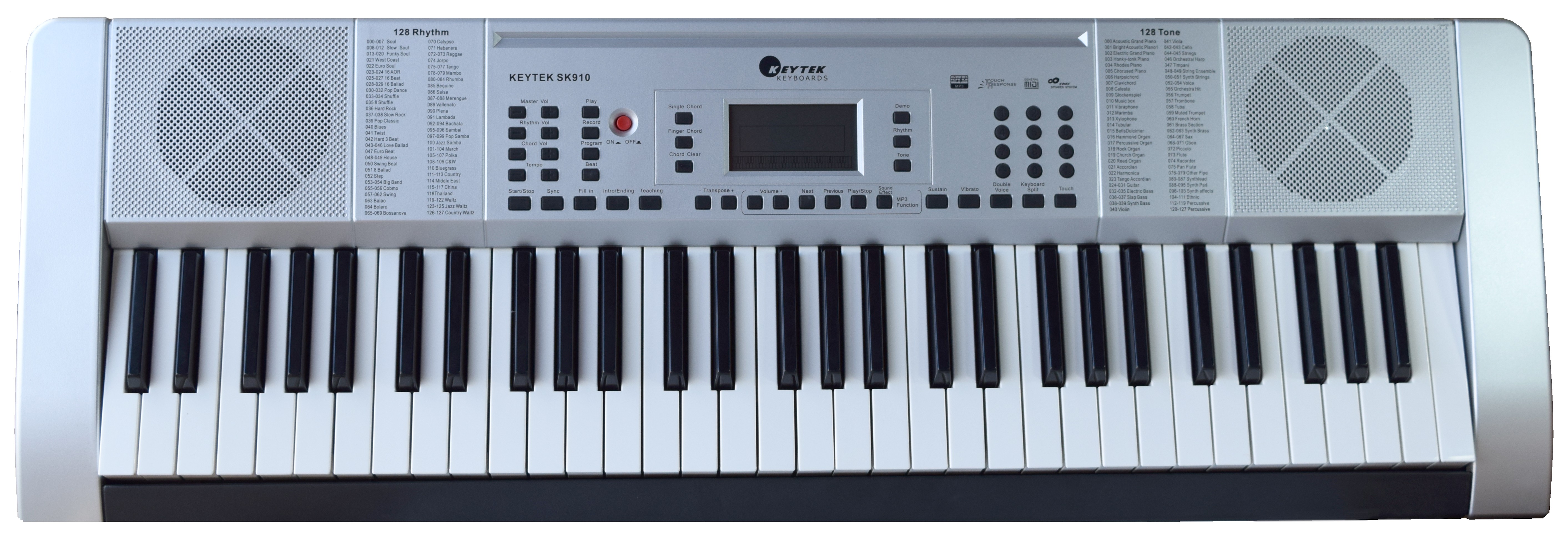 KEYTEK SK910 KEYBOARD - SILVER - Keyboards - Violins - Winds - Keyboards